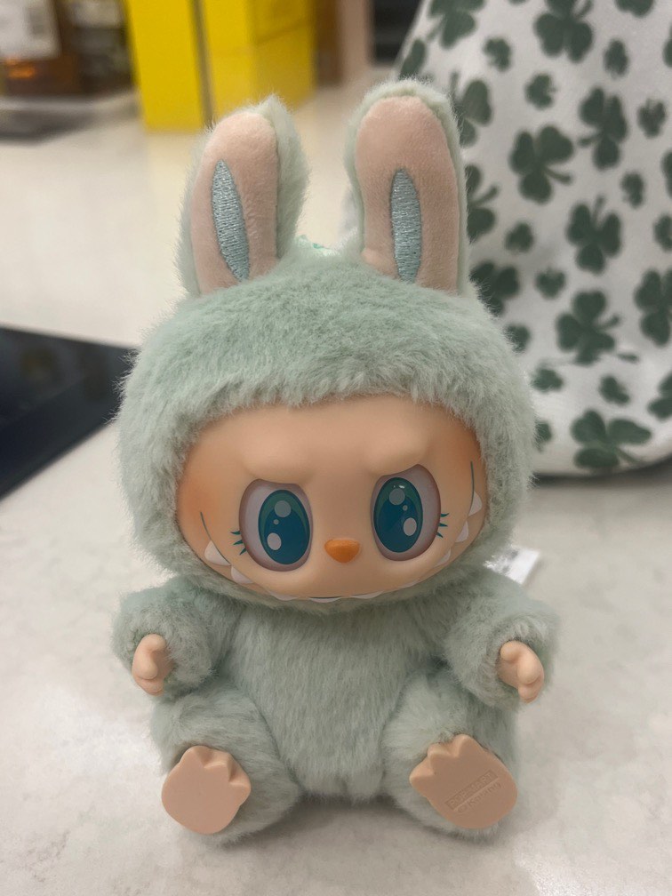 labubu v2 ququ w box & card, Hobbies & Toys, Toys & Games on Carousell