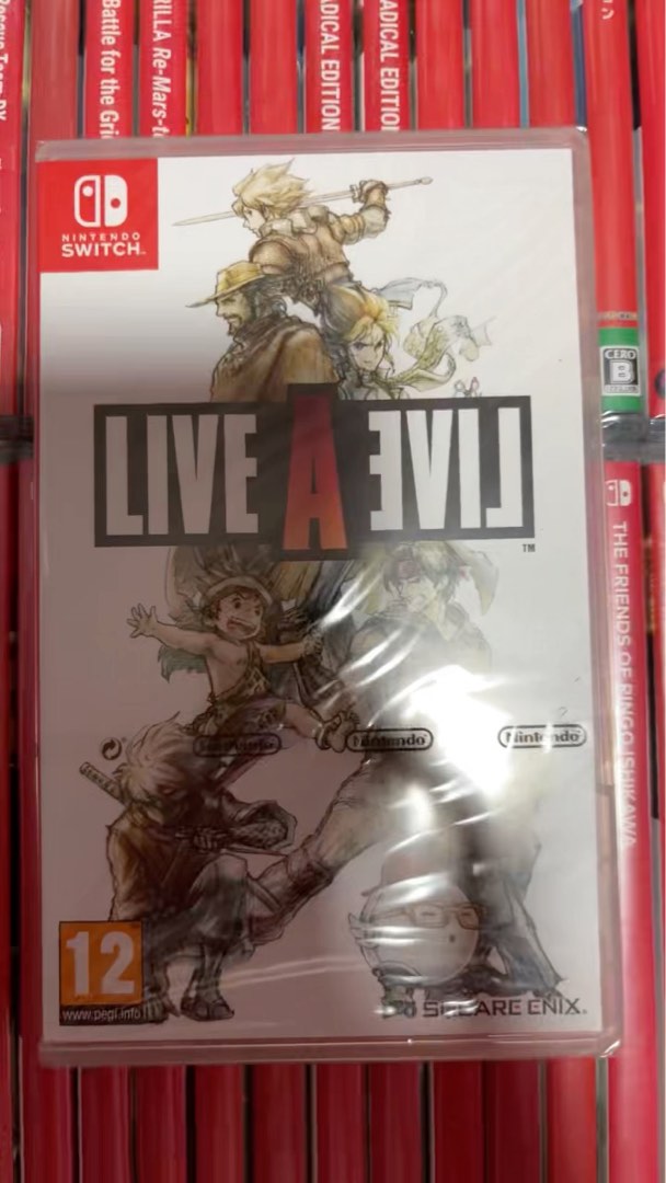Live A Live Nintendo Switch Game, Video Gaming, Video Games, Nintendo ...