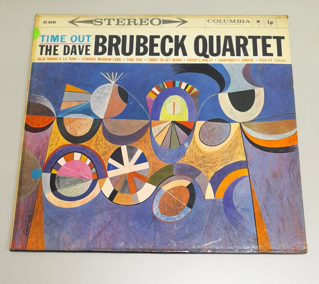 LP Dave Brubeck Time Out Take Five Original 6 six eyes Stereo 1st ...