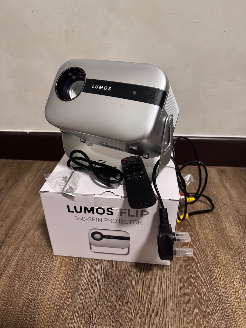 Lumos Flip 360 Projector (Smart - With Youtube, Netflix), TV & Home ...