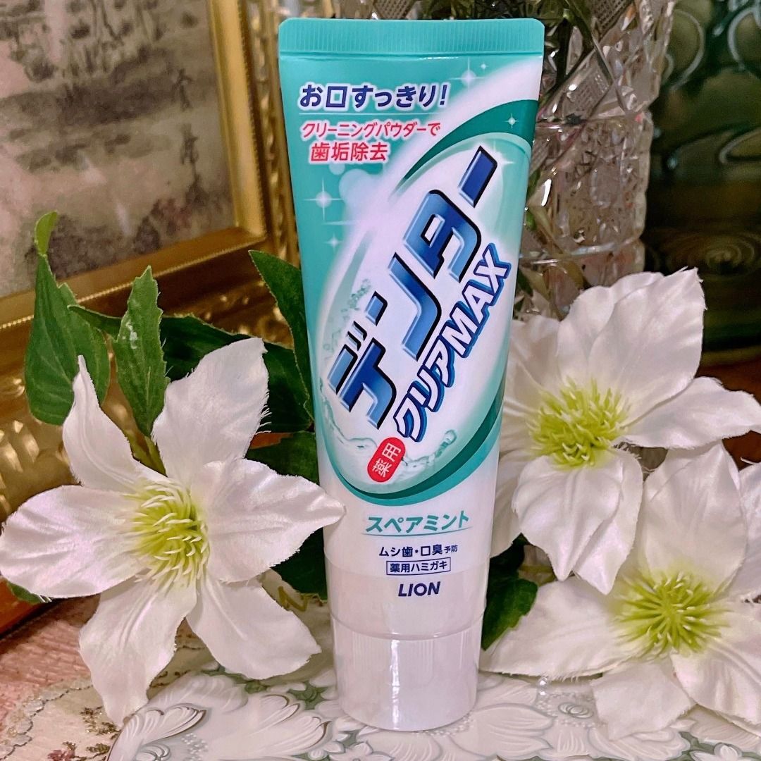 Made in Japan LION DENTOR CLEAR MAX Toothpaste Spearmint Flavor For ...