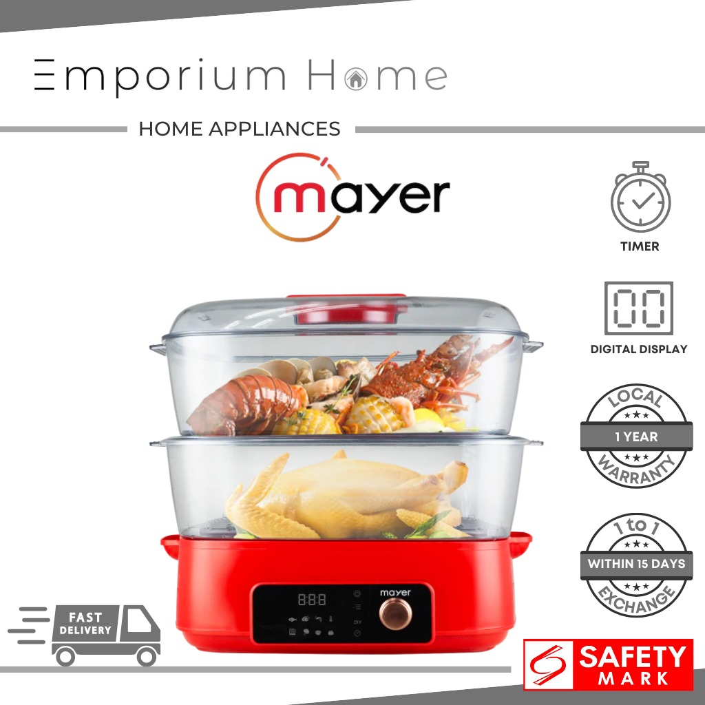 Mayer 28L Digital Food Steamer [MMFS280D], TV & Home Appliances ...