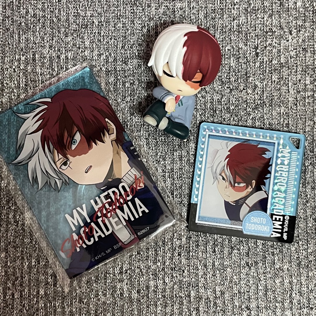 MHA / My Hero Academia Shoto Todoroki Set Acrylic and Takara Tomy ...