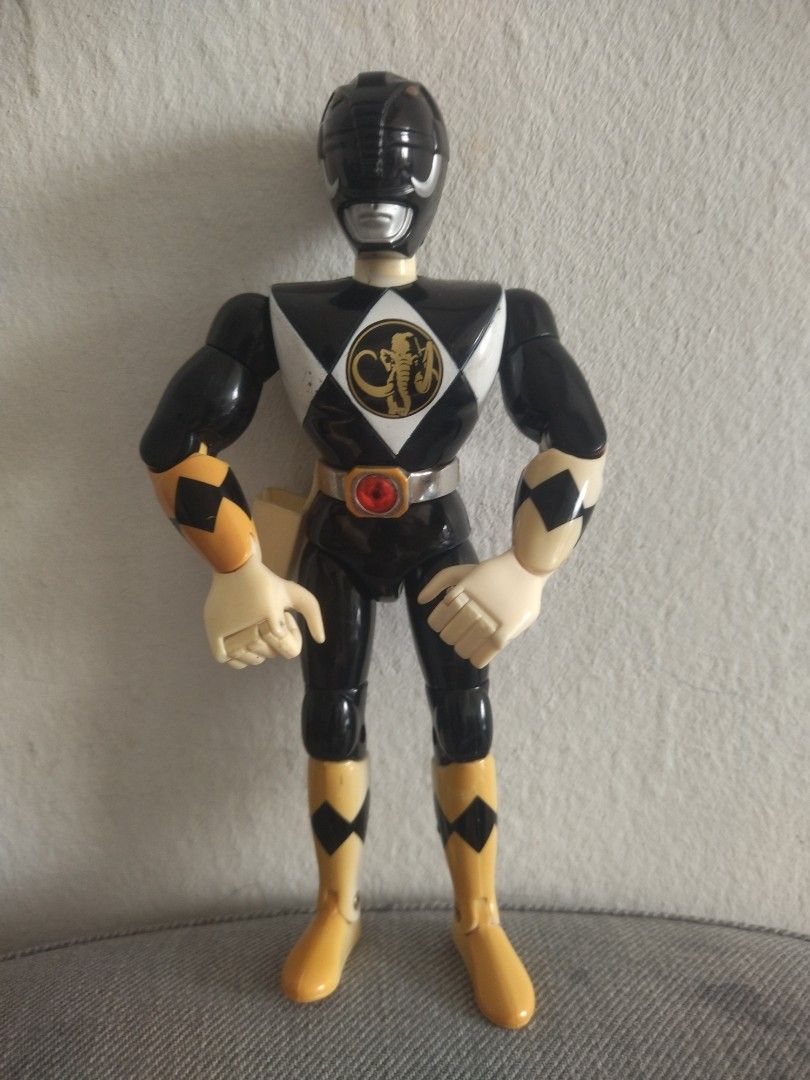 MMPR Power Rangers Black, Hobbies & Toys, Toys & Games on Carousell