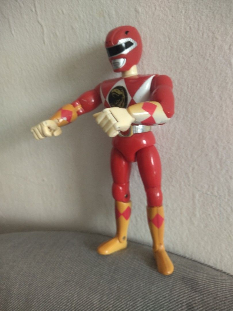 MMPR Power Rangers Red, Hobbies & Toys, Toys & Games on Carousell