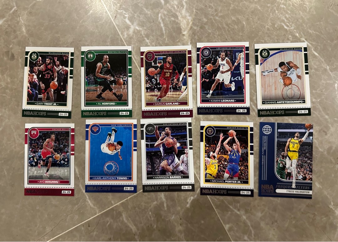 NBA 2024-25 Cards (Kawhi Leonard, Giannis Antetokounmpo, Tyrese ...