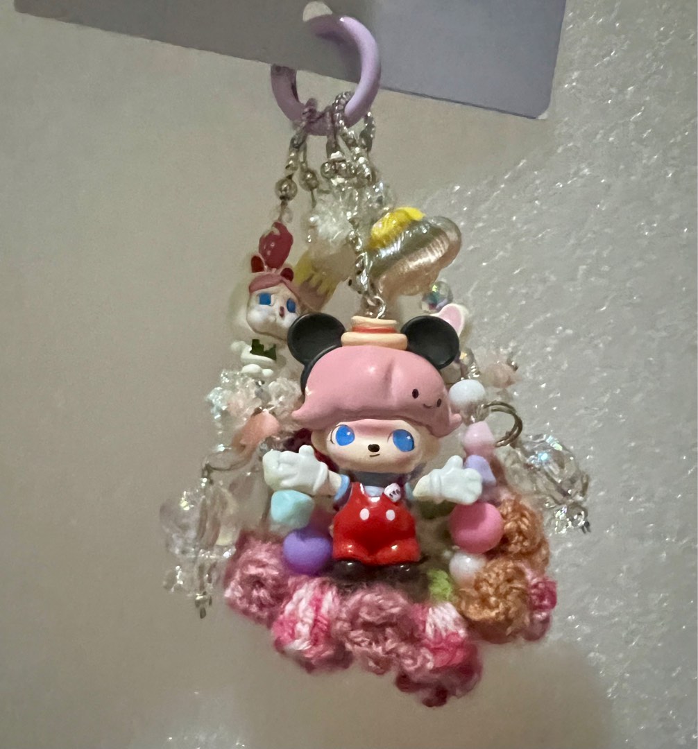 New Popmart Dimoo Disney World Series inspired popbean handcrafted Bag ...