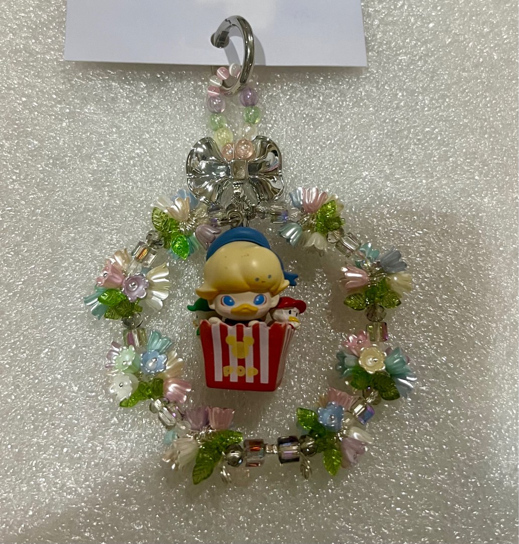 New Popmart Dimoo Disney World Series inspired popbean handcrafted Bag ...