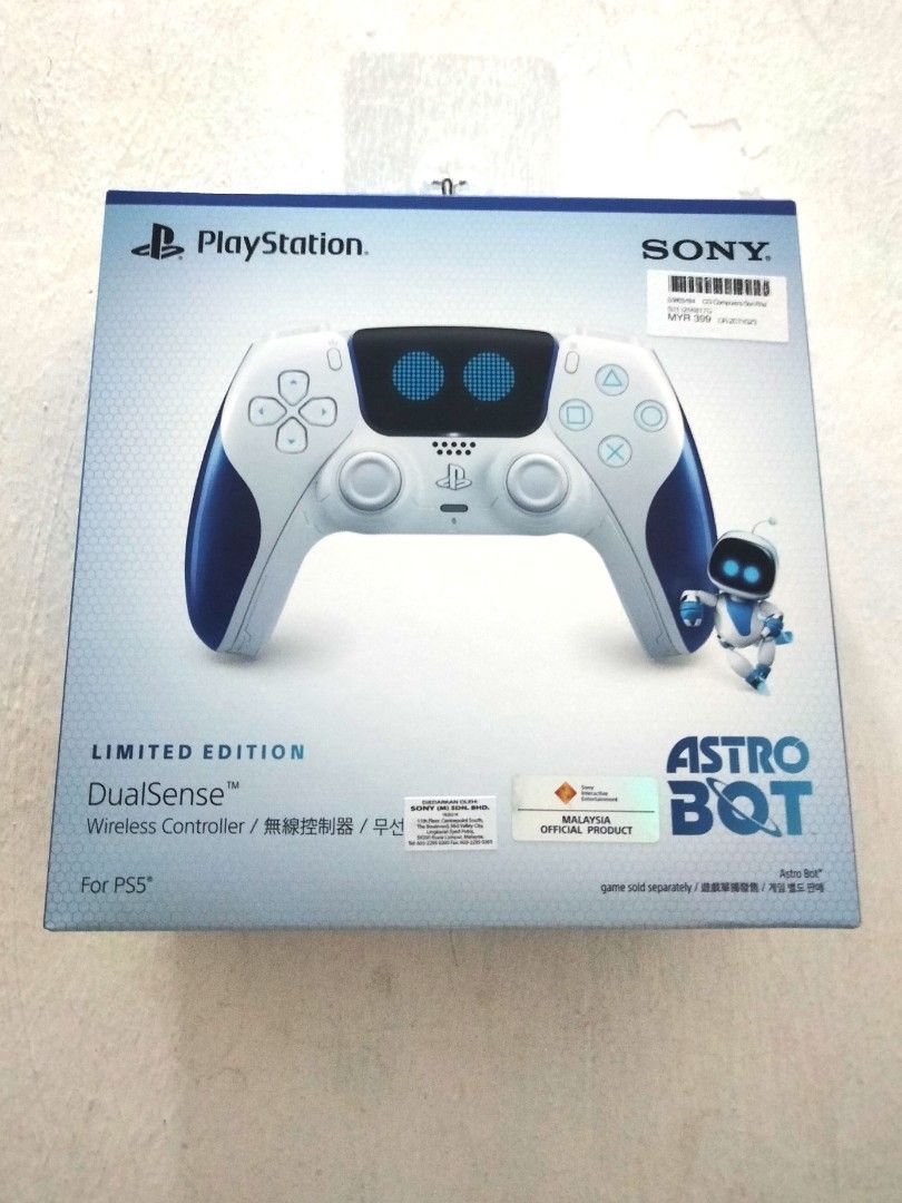new sealed Astro bot dualsense ps5 controller, Video Gaming, Gaming Accessories, Controllers on ...