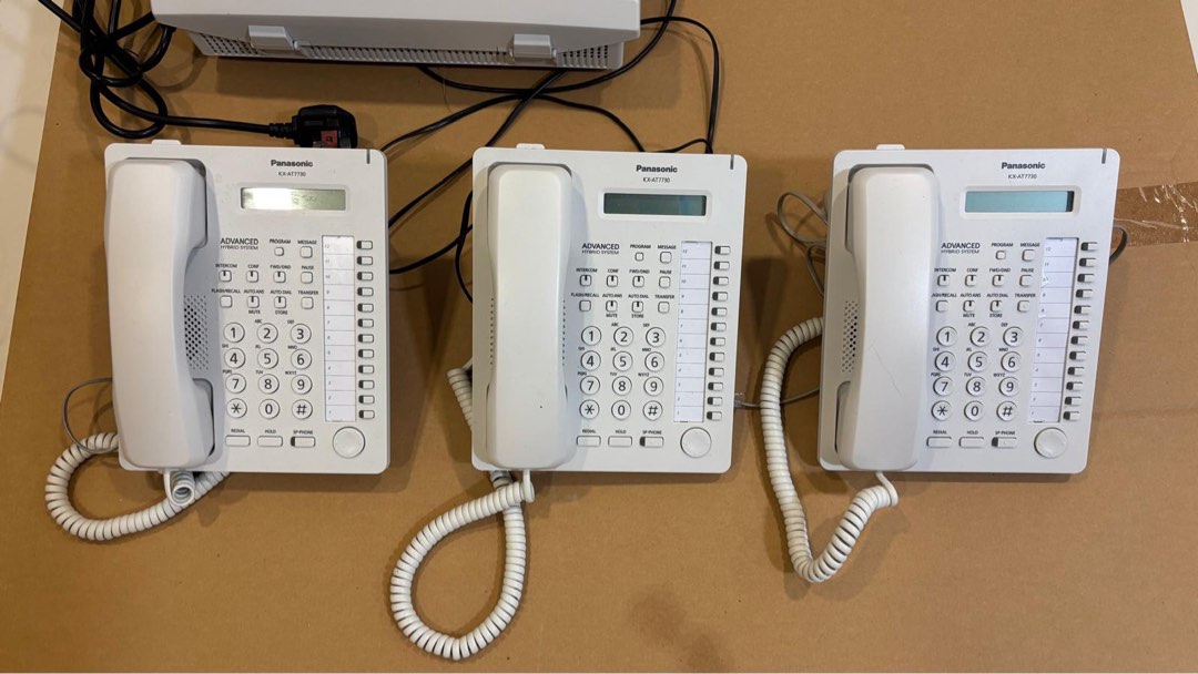 Panasonic keyphone system KX- TES824 / KX-AT7730, Computers & Tech ...