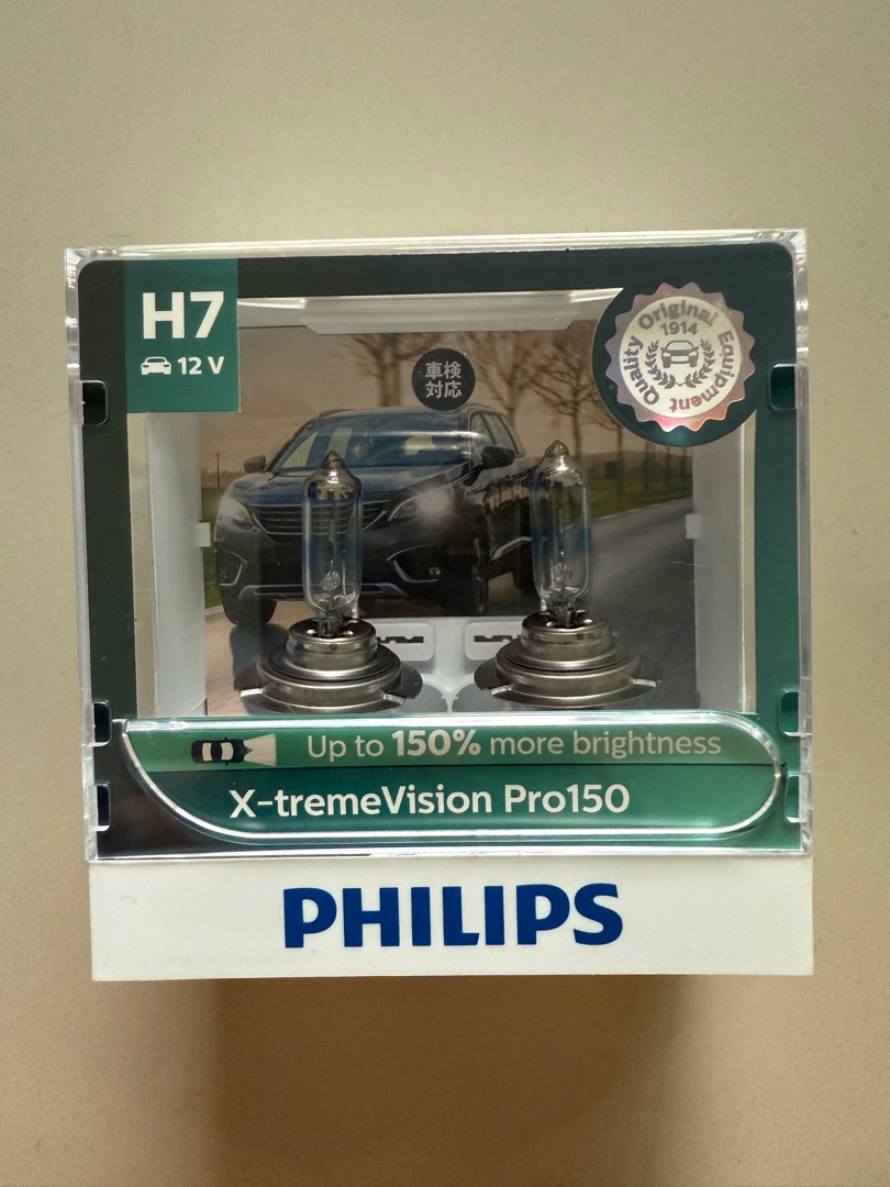 Philips headlamp H7 bulb - Vision Pro 150, Garage Sale on Carousell