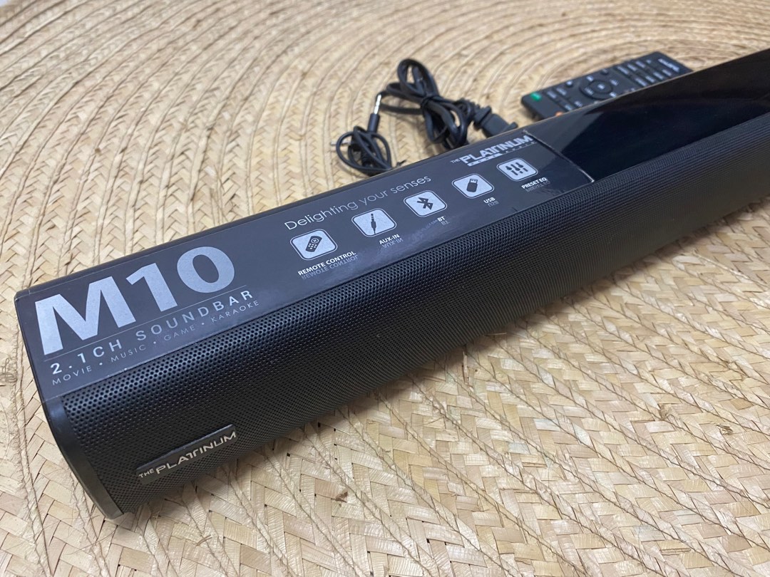 Platinum M10 Soundbar, Audio, Soundbars, Speakers & Amplifiers on Carousell