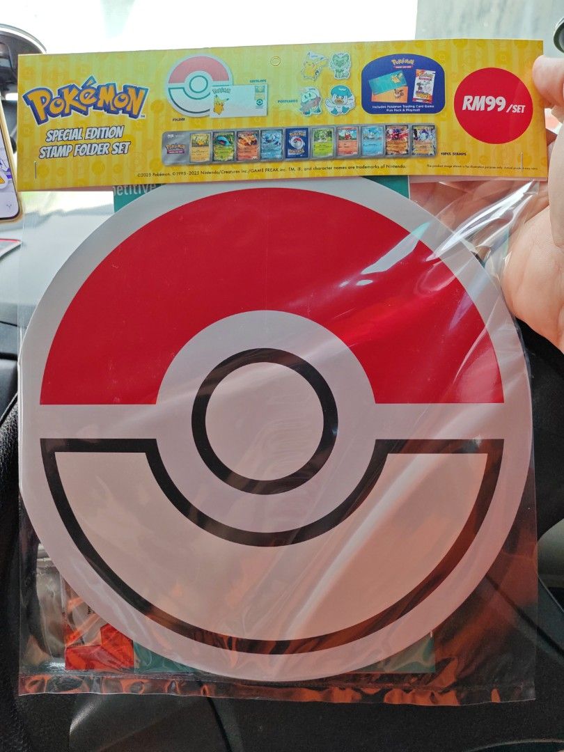 POKEMON LIMITED EDITION STAMP, Hobbies & Toys, Toys & Games on Carousell