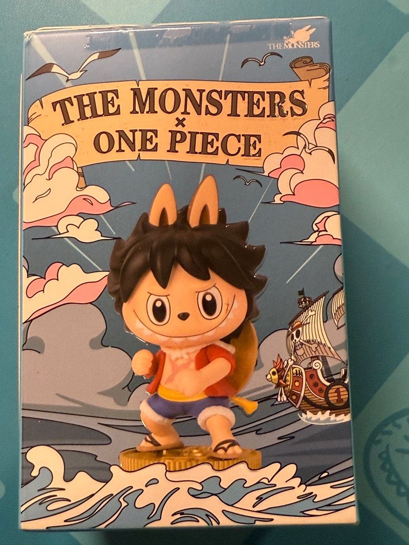 Popmart Labubu x One Piece Tony Tony Chopper, Hobbies & Toys, Toys ...
