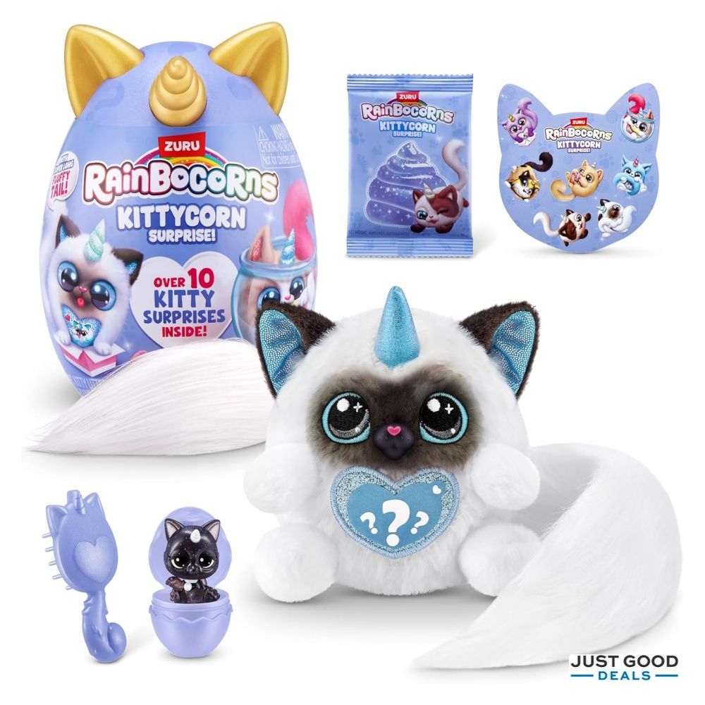 Rainbocorns 92104D Ragdoll (Dolly) Kittycorn Surprise Series 3 Cat ...