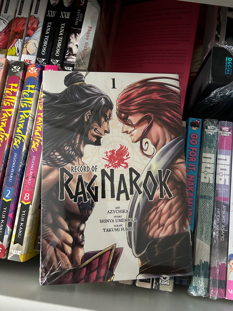 Record of Ragnarok manga kinokuniya, Hobbies & Toys, Books & Magazines ...