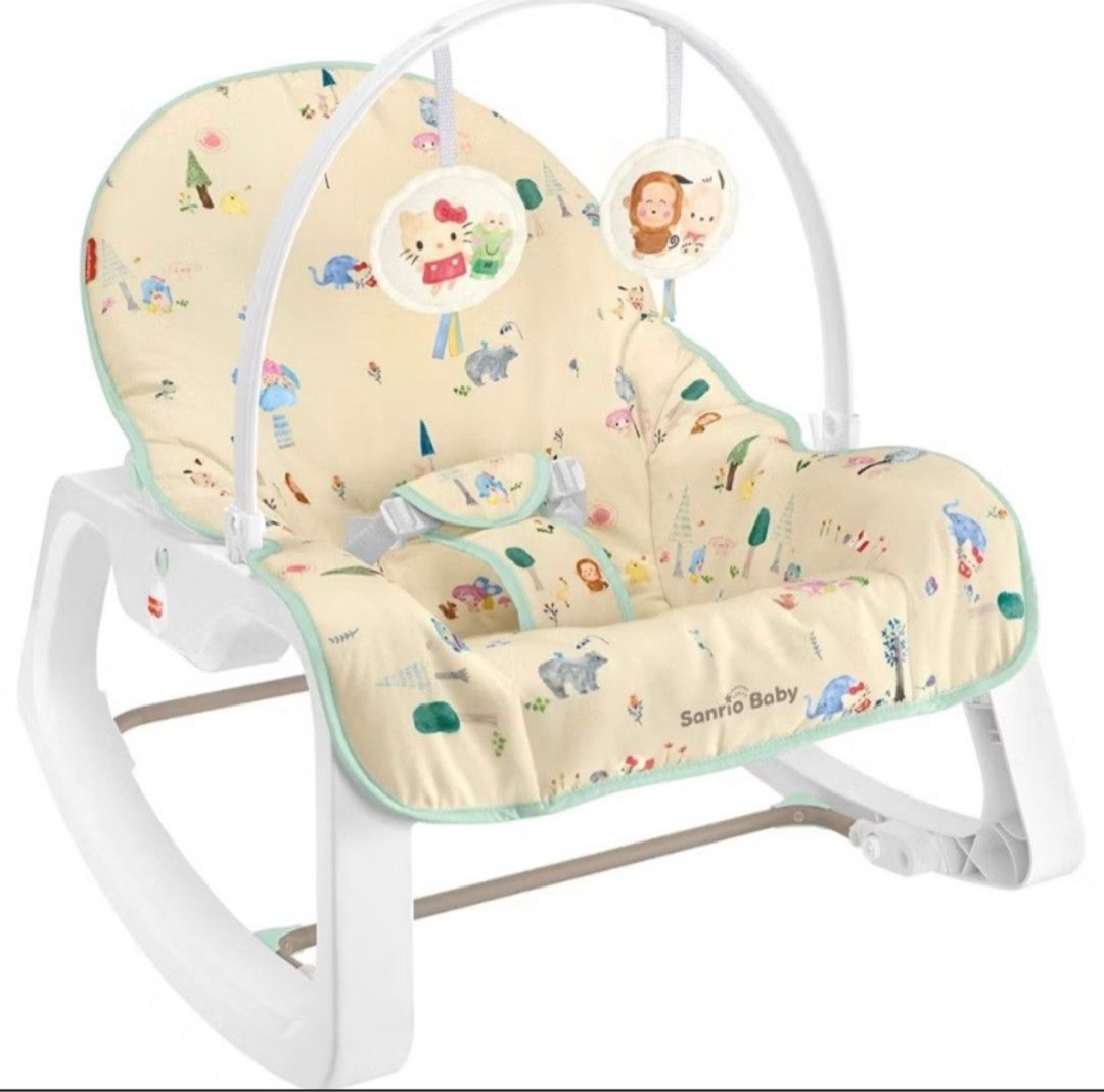 Sanrio Fisher Price Rocker + Free Batteries & Extra Cover, Babies ...