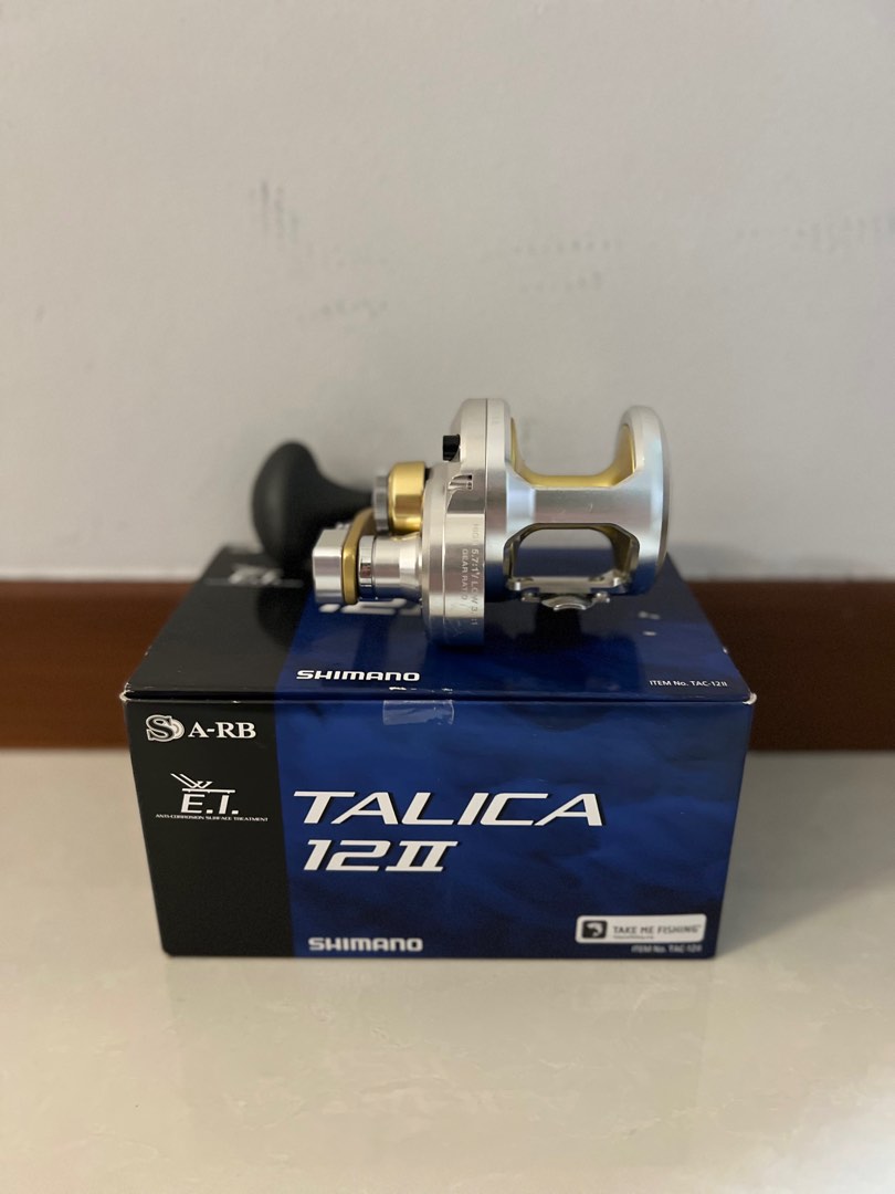 Shimano Talica 12II Overhead Reel, Sports Equipment, Fishing on Carousell