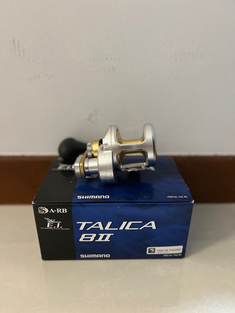 Shimano Talica 8II Overhead Reel, Sports Equipment, Fishing on Carousell