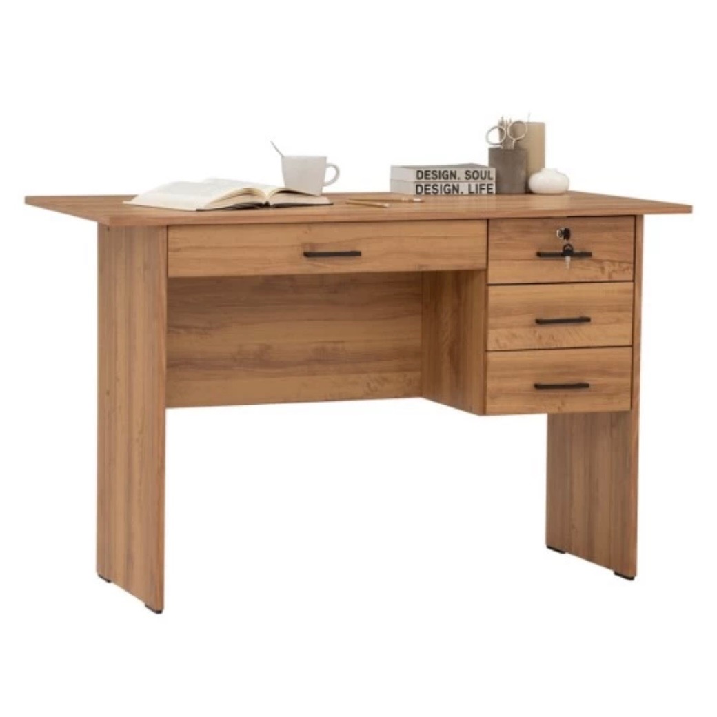 Small Drawer Writing Desk | Wooden Office Computer Table | Study Work ...