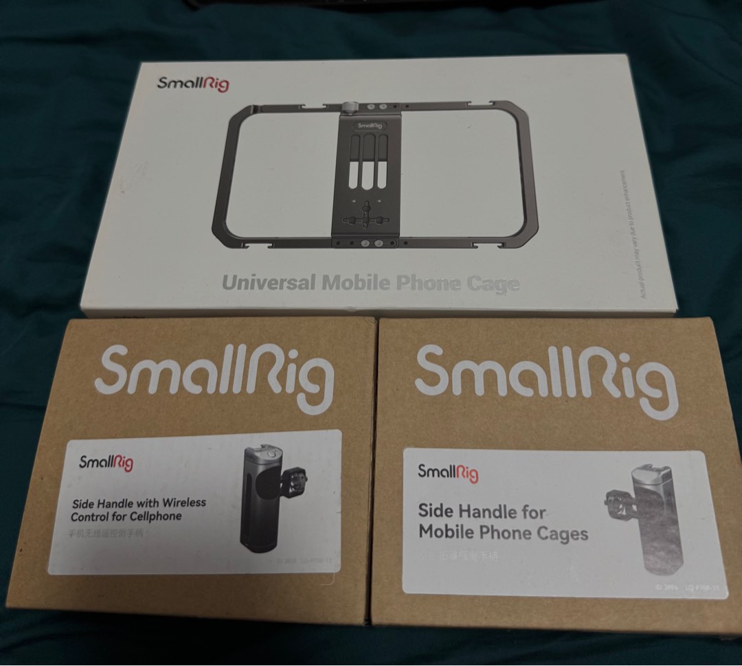 Smallrig Mobile Phone Cage and Handles set, Mobile Phones & Gadgets ...