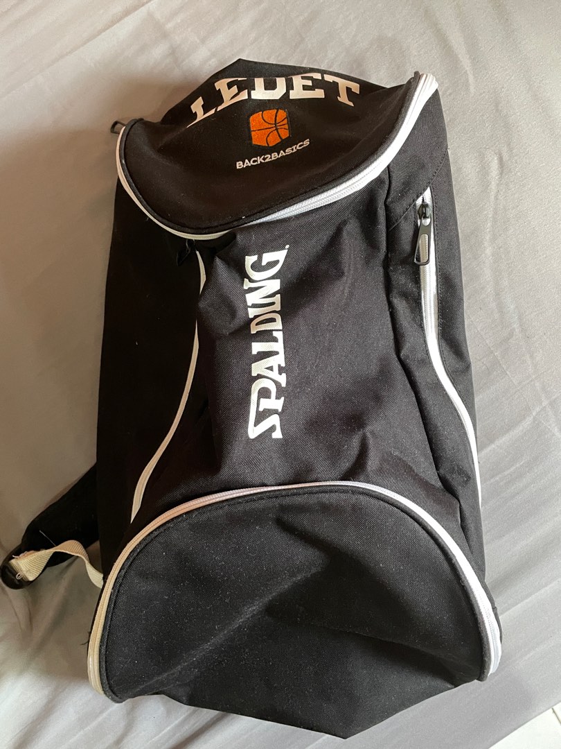 Spalding basketball bag, Men's Fashion, Bags, Backpacks on Carousell