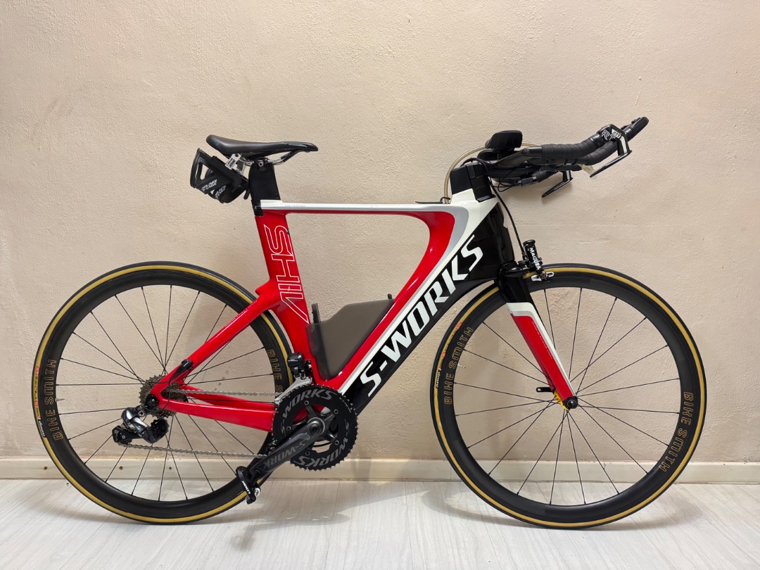 Sworks Shiv TT Di2 Authentic Full Carbon Road bike (L)Carbon wheels ...