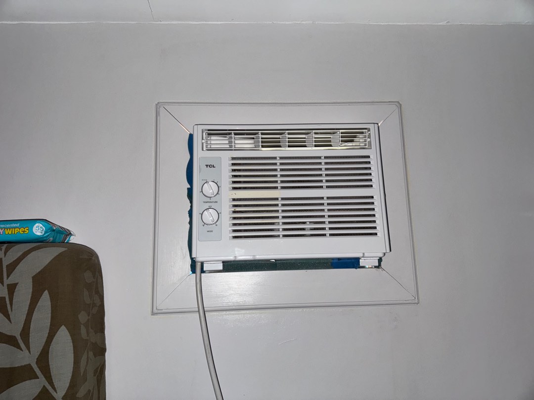 TCL .6HP Aircon Window Type Air Conditioner Fast Cooling Auto ...