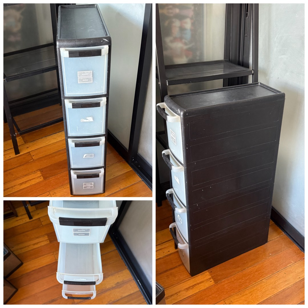 Thin Storage cabinet super tibay, Furniture & Home Living, Office ...