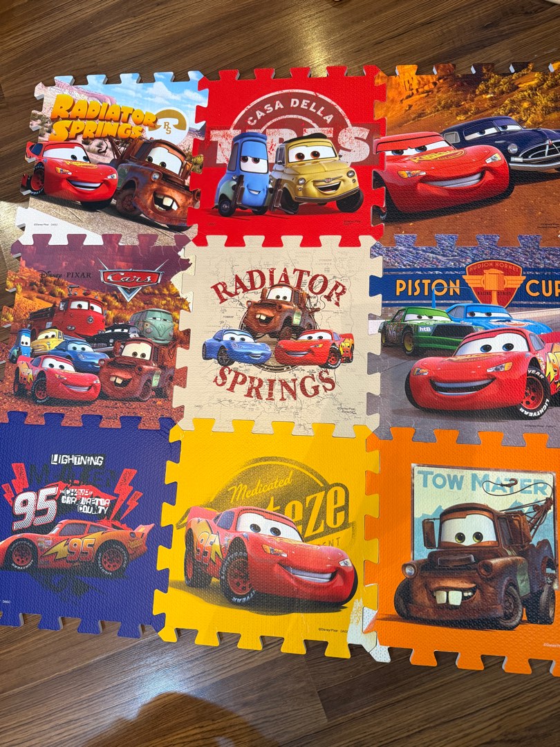 Toy Story And Lightning Mcqueen Playmats Babies Kids Infant