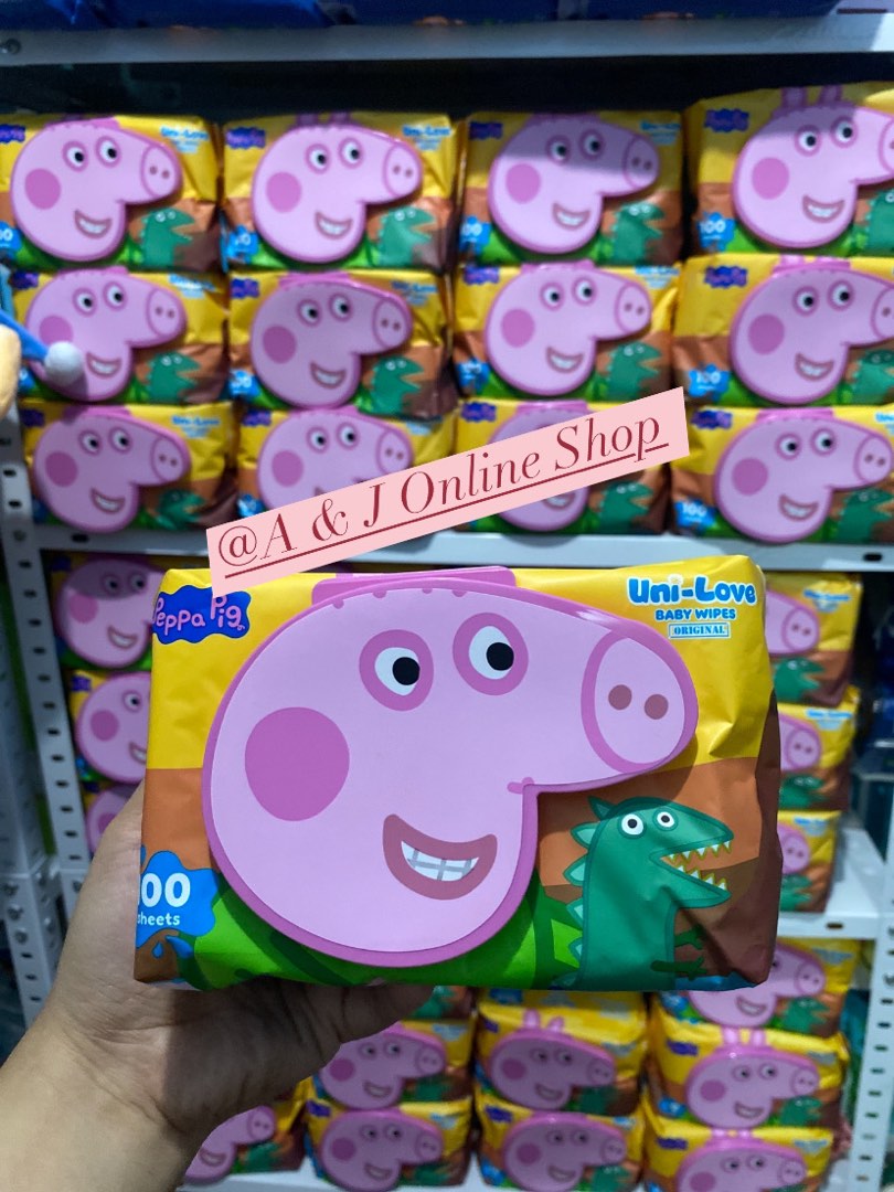 UNILOVE PEPPA PIG WIPES & PEPPA LAUNDRY DETERGENT, Babies & Kids ...