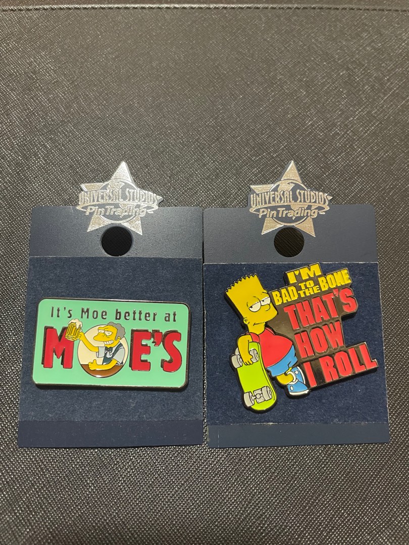 Universal Studios (Simpsons Trading Pin), Hobbies & Toys, Collectibles ...