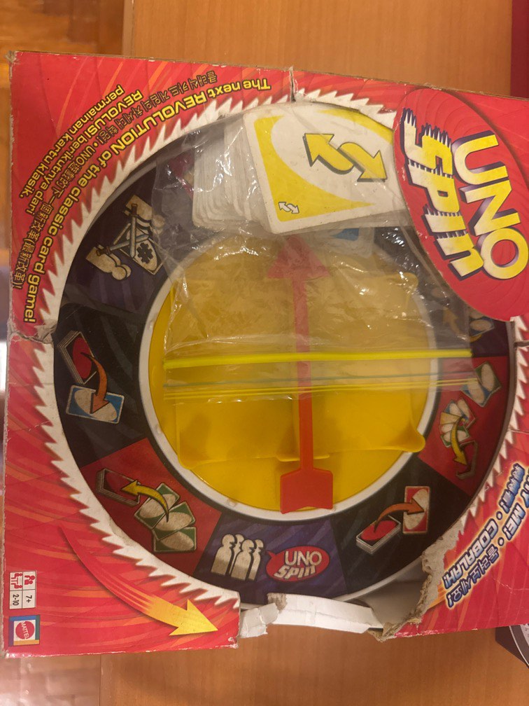 UNO SPIN, Hobbies & Toys, Toys & Games on Carousell