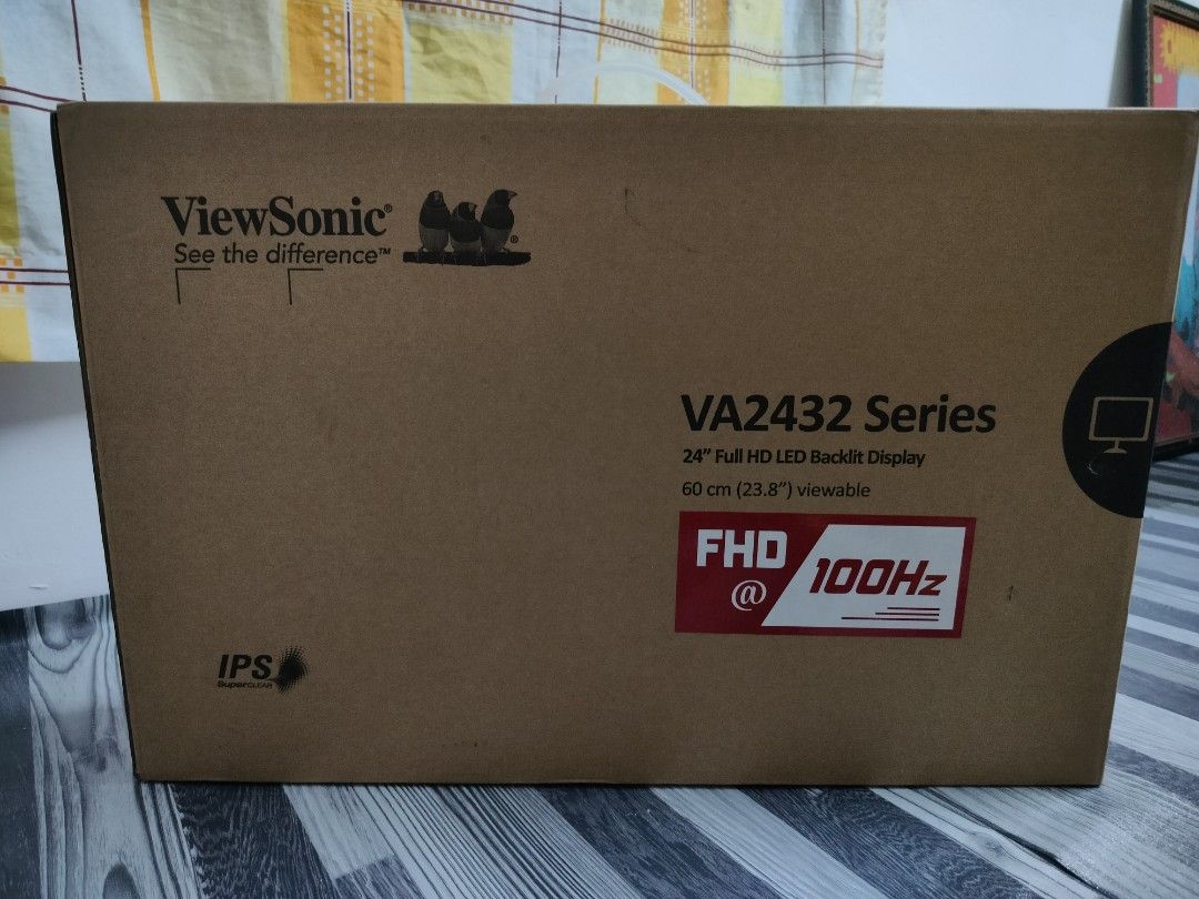 ViewSonic VA2432 Series 24" 100Hz FHD IPS Monitor and Armaggeddon MKA ...