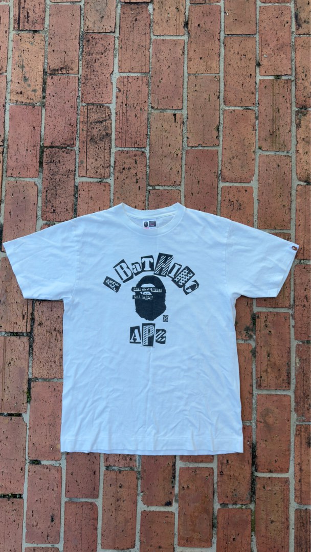 Vintage Bathing Ape Sex Pistol ripoff logo, Men's Fashion, Tops & Sets ...