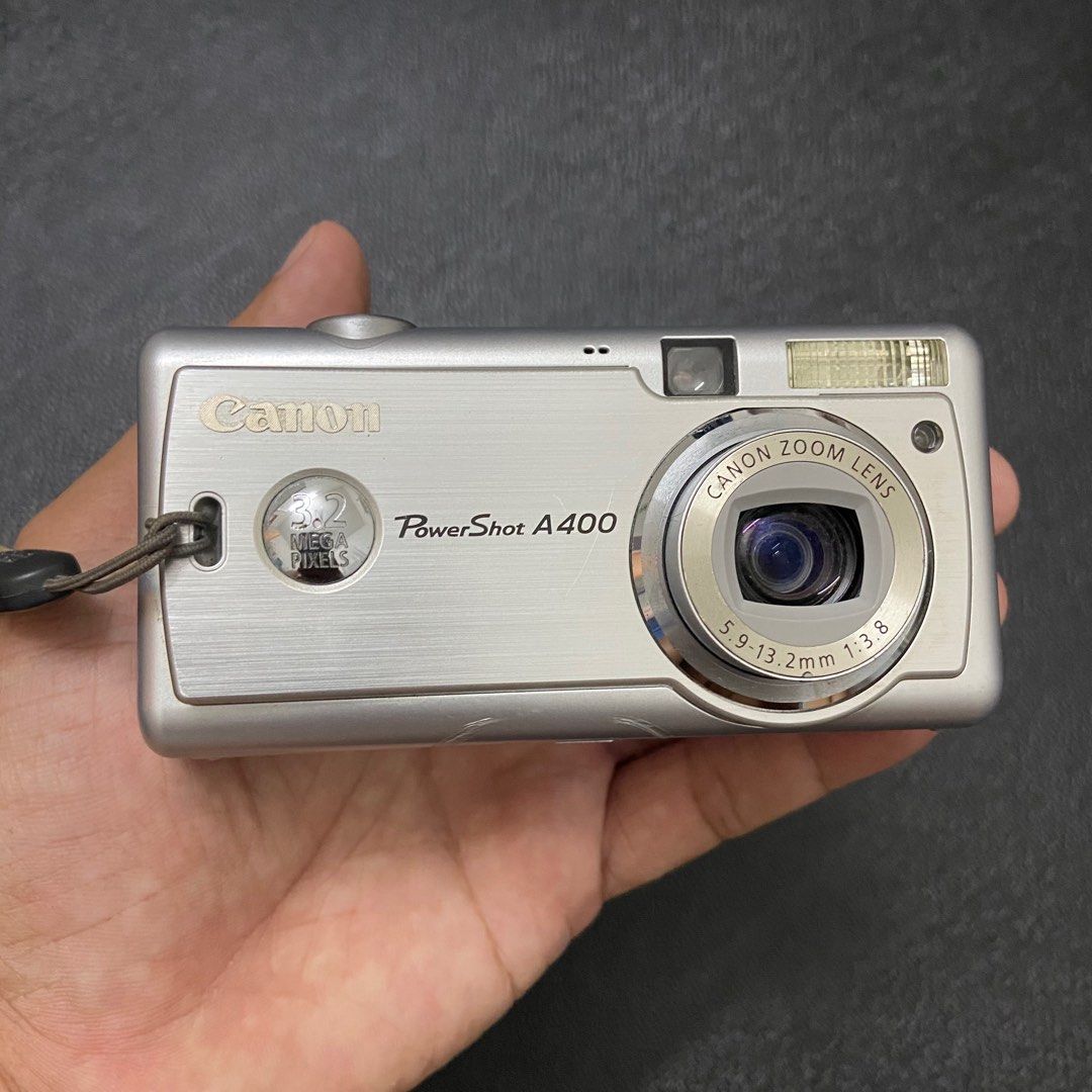 Vintage Canon PowerShot A400 Digital CCD Camera, Photography, Cameras ...