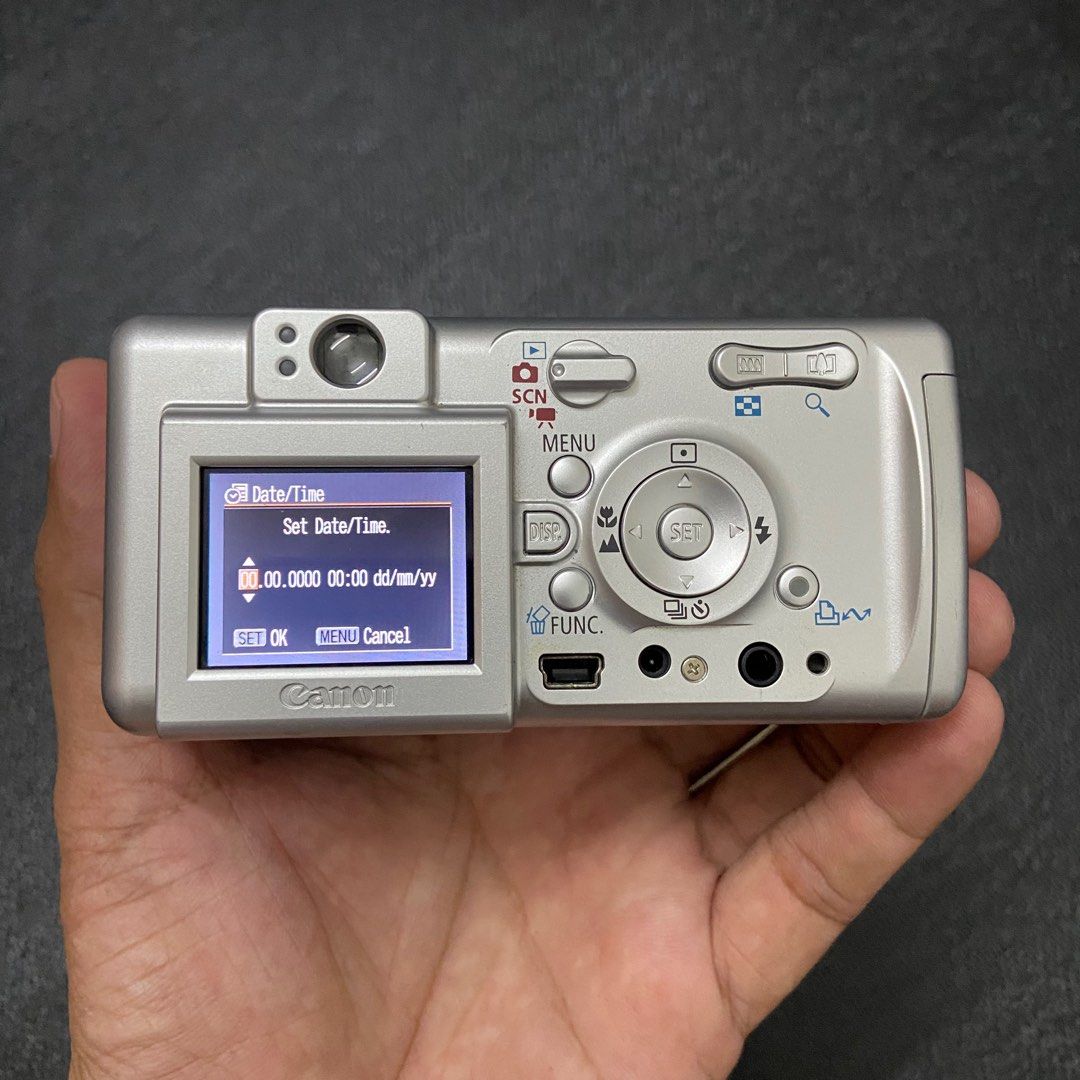 Vintage Canon PowerShot A400 Digital CCD Camera, Photography, Cameras ...