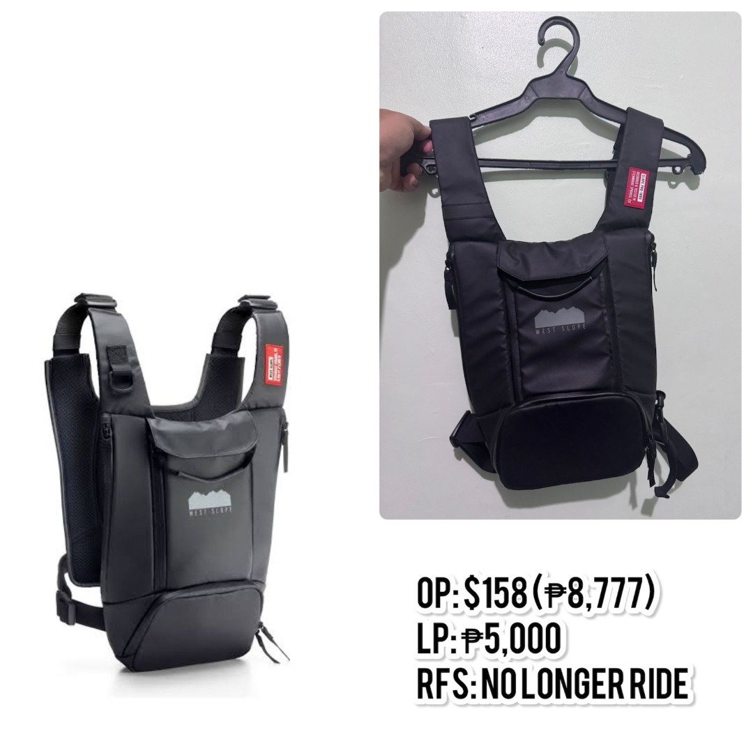 West Slope PRO-180X chest pack, Motorbikes, Motorbike Parts ...