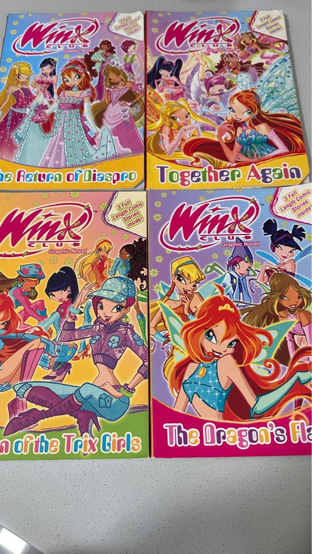 Winx club, Hobbies & Toys, Books & Magazines, Children's Books on Carousell