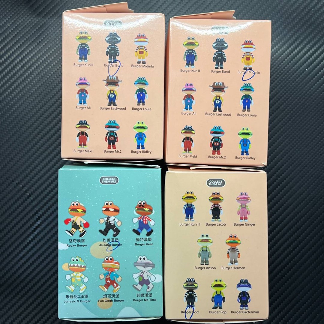 WTS Happi Class Burger Kun Series 2 Series 3 Burger Bond Burger Midinlo ...