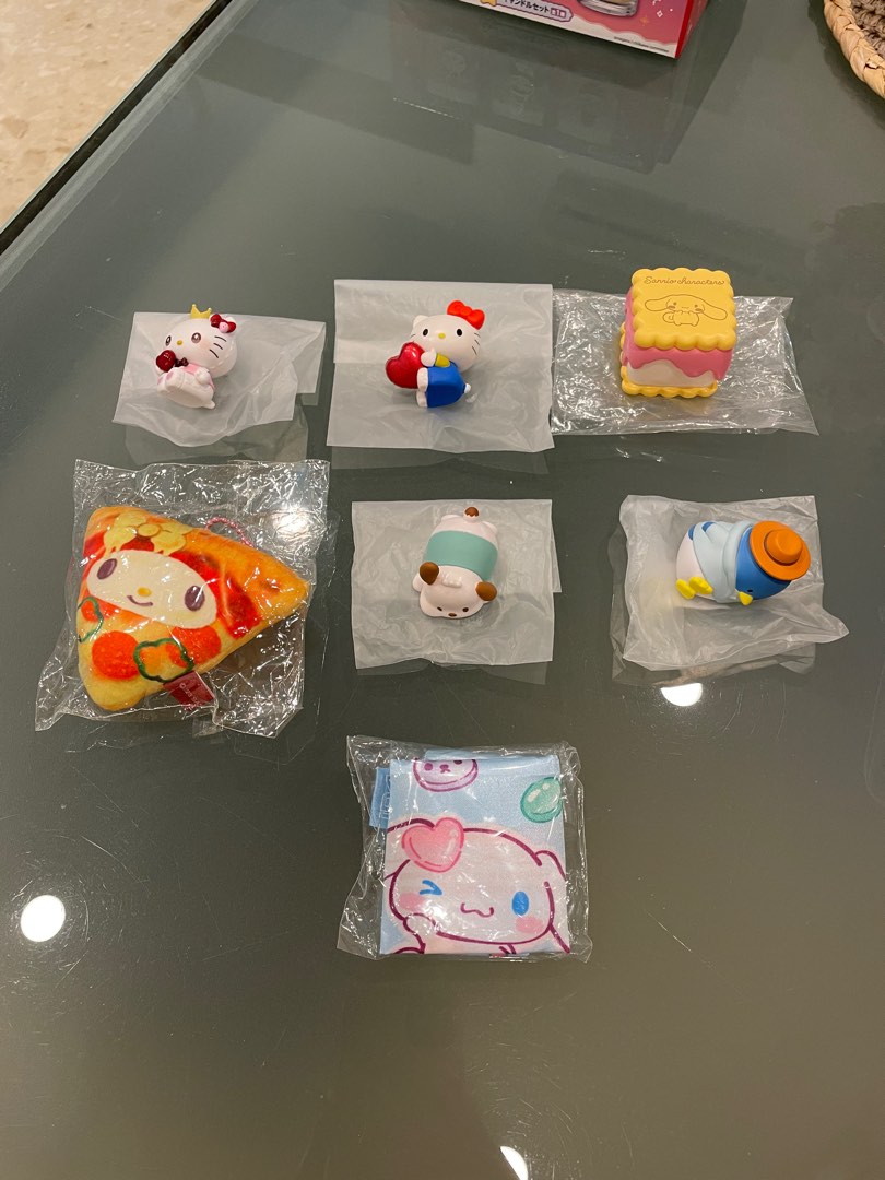 WTS Sanrio Gacha Set of 6+1 (Choose from Set A or B) - Cinnamoroll, My ...