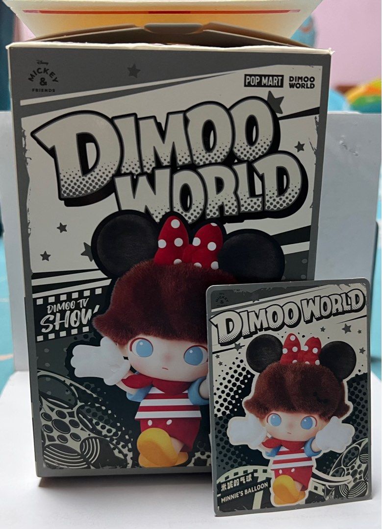 [WTS/WTT] BNIF Popmart Dimoo World x Disney Series - Vinyl Plush ...