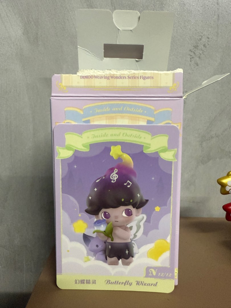 Wtt/wts Popmart dimoo Weaving wonders, butterfly wizard (bnif), Hobbies ...