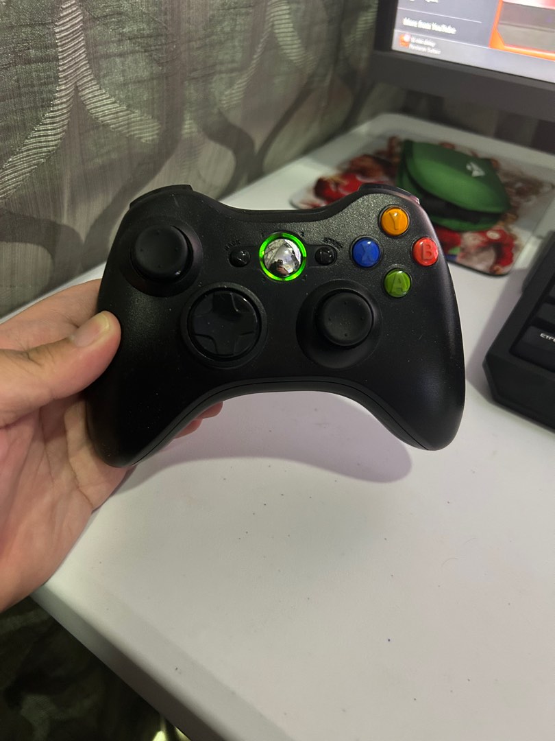 Xbox360 OEM Wireless Controller for PC, Video Gaming, Gaming Accessories, Controllers on Carousell