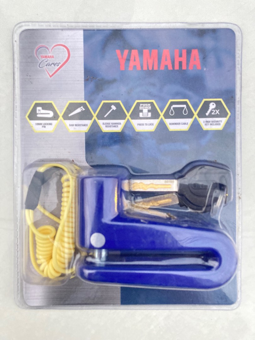 Yamaha Disc Lock ORIGINAL, Motorbikes on Carousell