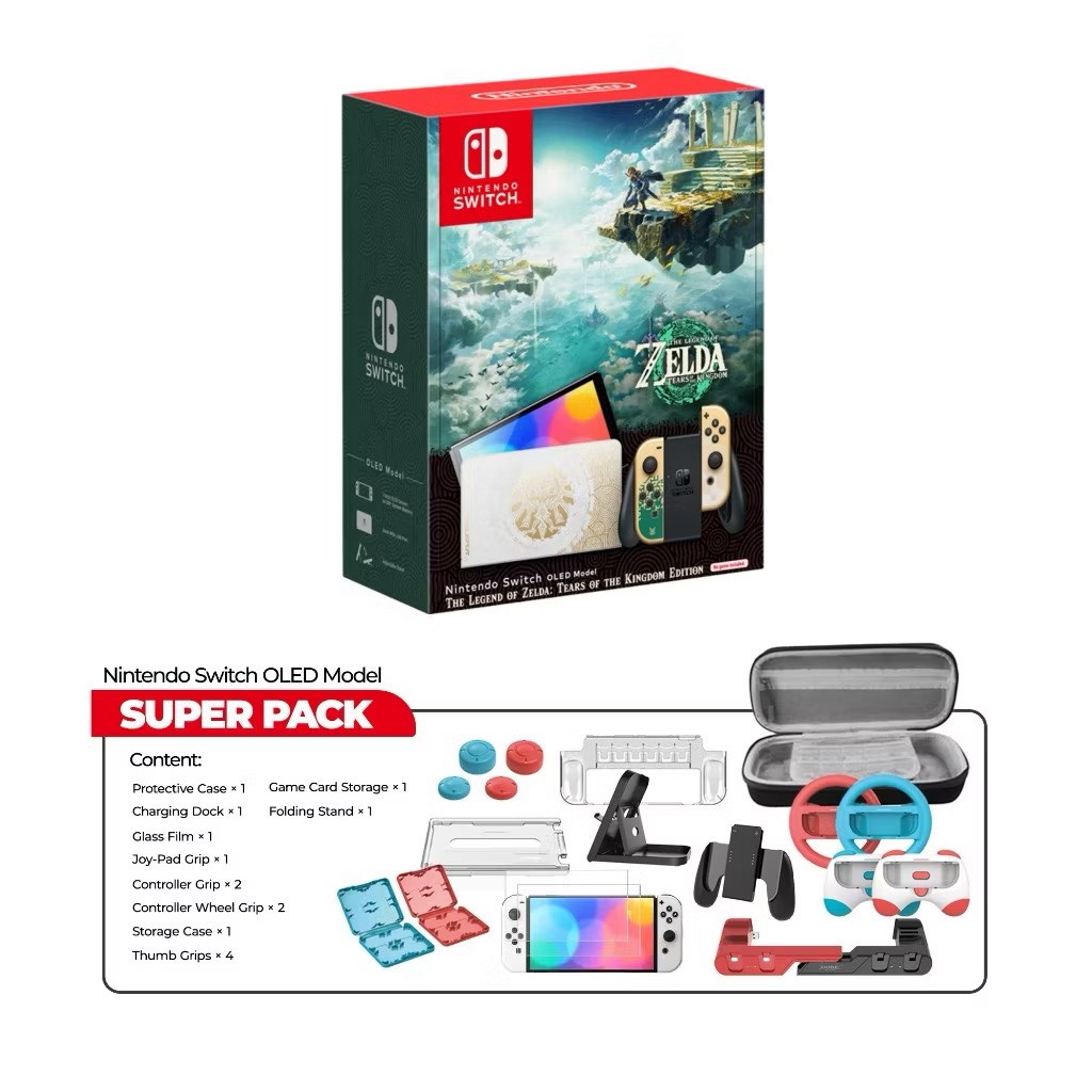ZELDA NINTEDO OLED, Video Gaming, Video Game Consoles, Nintendo on ...