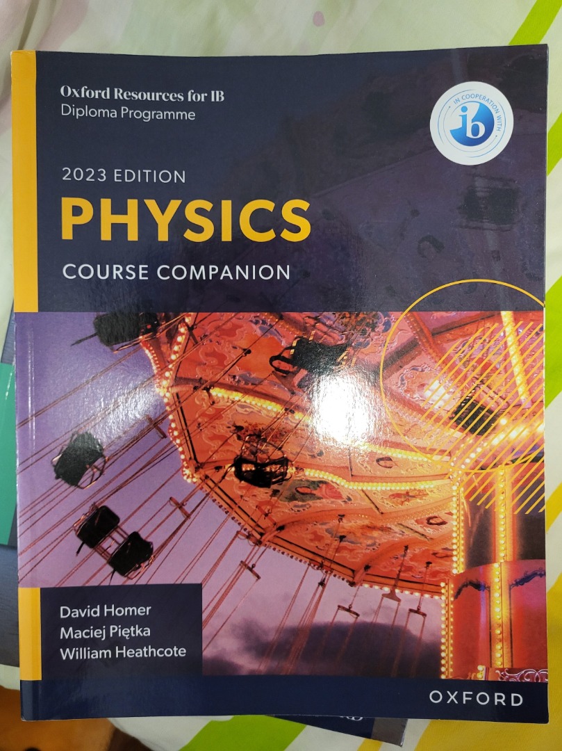 [2025 New Syllabus] Oxford IB Physics Course Companion 2023 edition, 興趣 ...