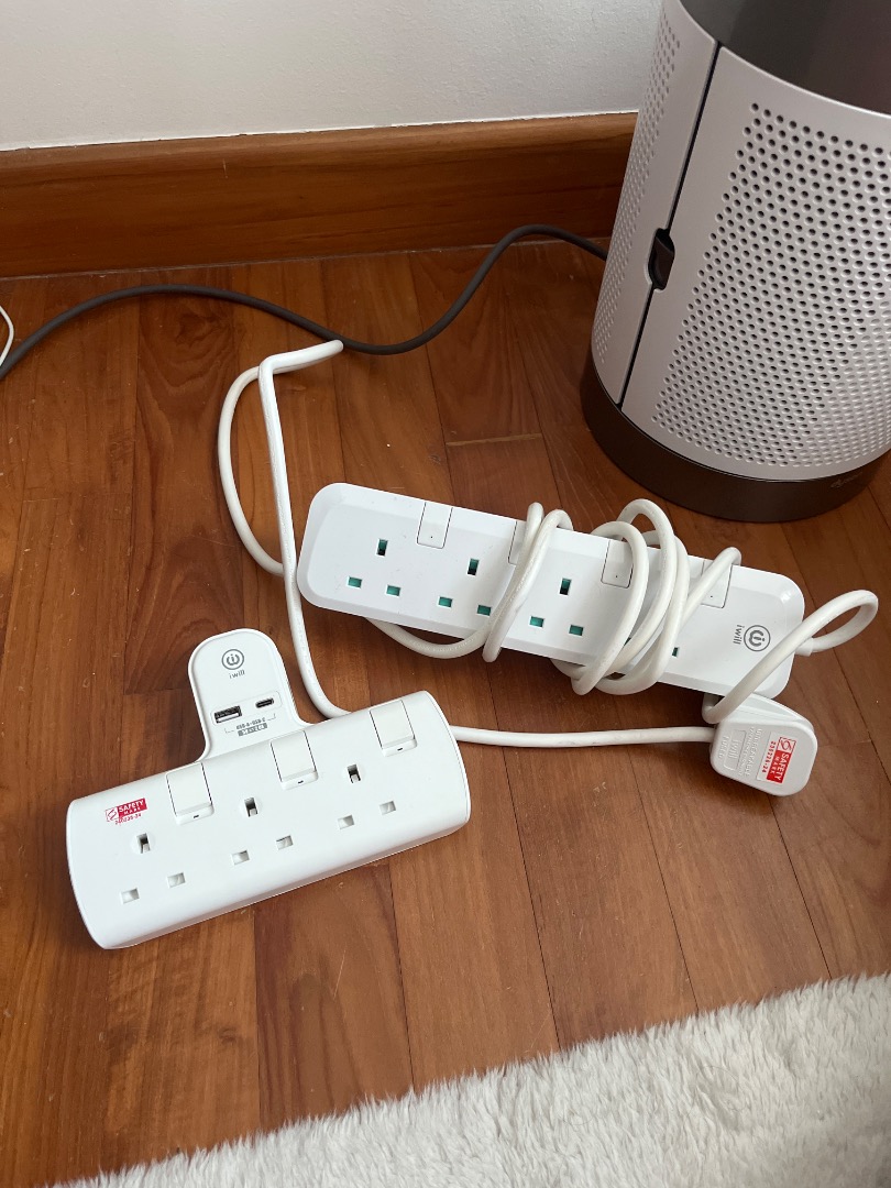 2 Multi plug extension sockets, TV & Home Appliances, Electrical ...