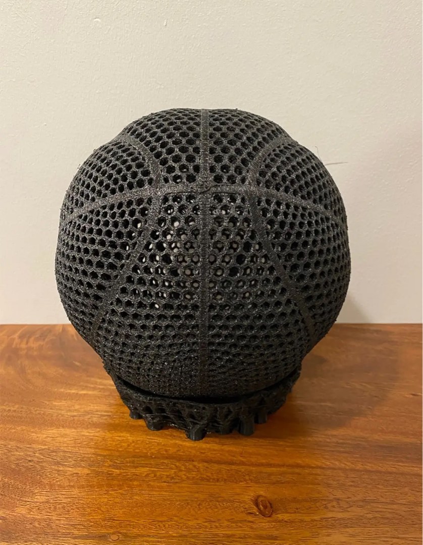 3D Printed Airless Basketball, Sports Equipment, Sports & Games, Racket ...