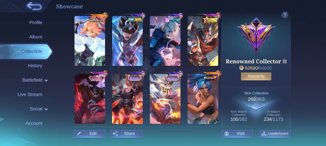 ACC MLBB, Video Gaming, Video Games, Others on Carousell